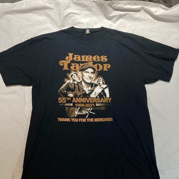 Fruit of the Loom | Shirts | James Taylor 55th Anniversary Tour Tshirt ...